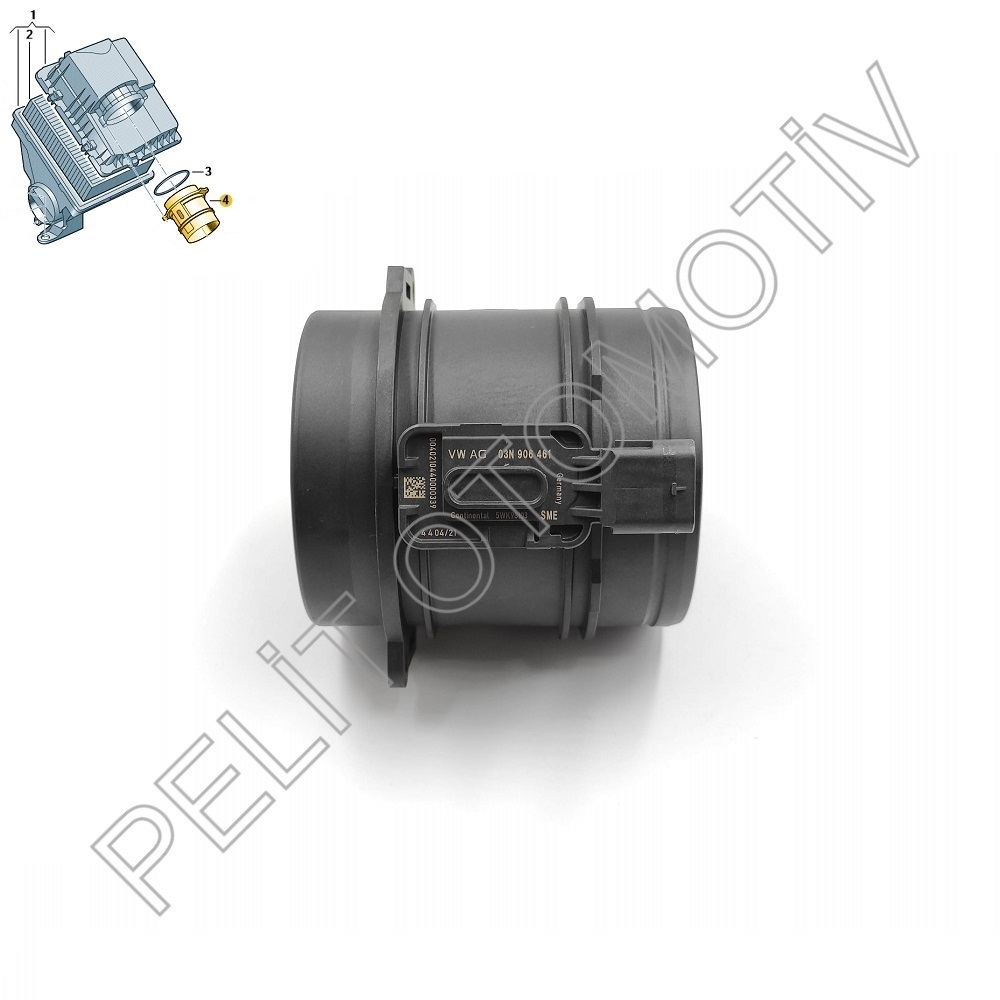 Passat Hava Akıs Metre 03N906461 (2015-2024) Orijinal - 4,613.08 TL + KDV