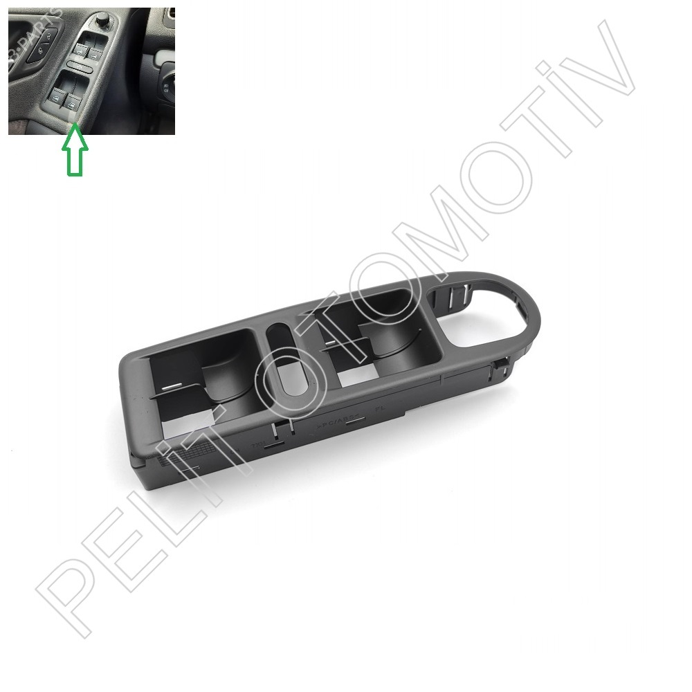 Golf 6 Sol Ön Cam Düğme Çerçevesi 5K0867255A - 854.70 TL + KDV