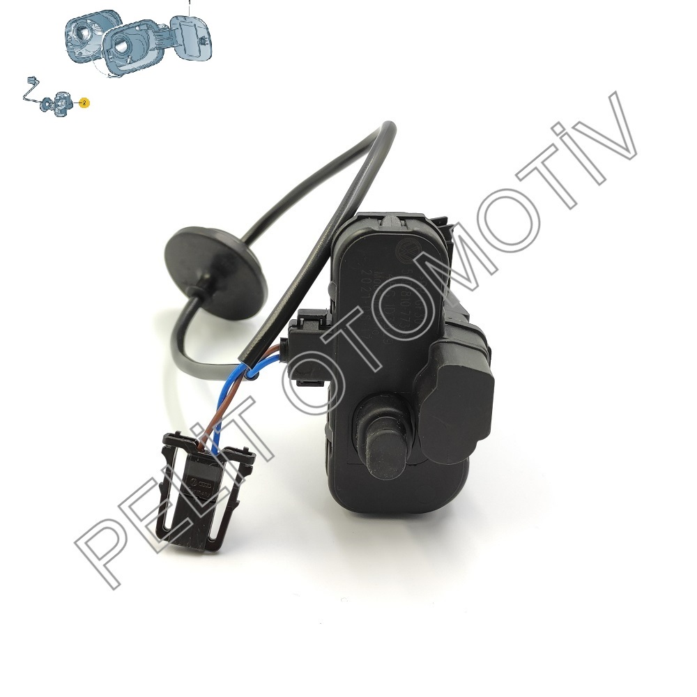 Superb Depo Kapak Kilit Motoru 3T0810773A - 1,251.25 TL + KDV