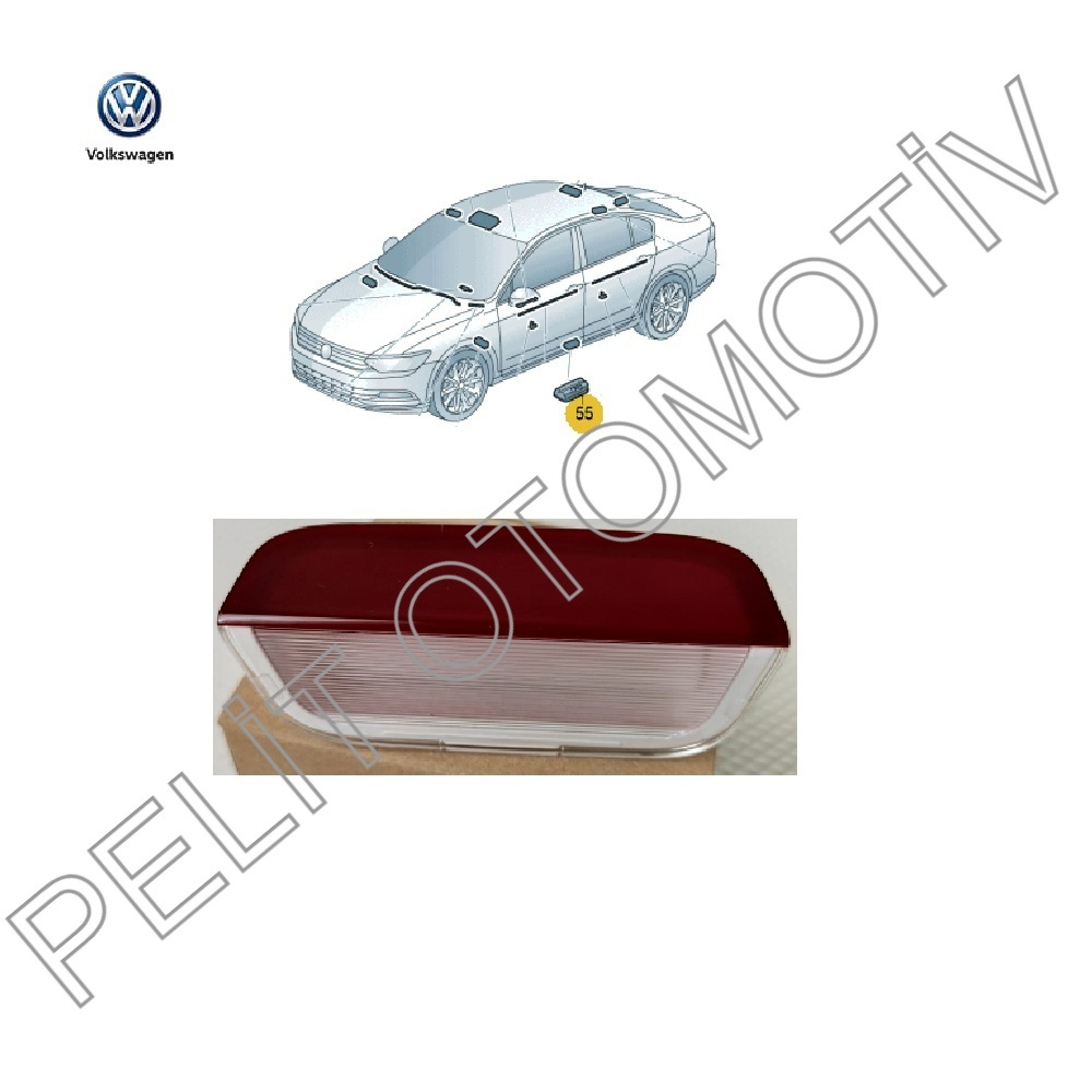 Tiguan (2016-2022) Kapı Reflektörü Lambası (LED) 3G0947411C - 609.27 TL ...