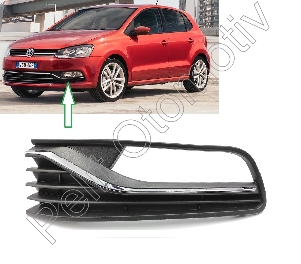 Polo (2015-2018) Sol Sis Farı Çerçevesi Kapağı 6C0854661C - 453.66 TL + KDV