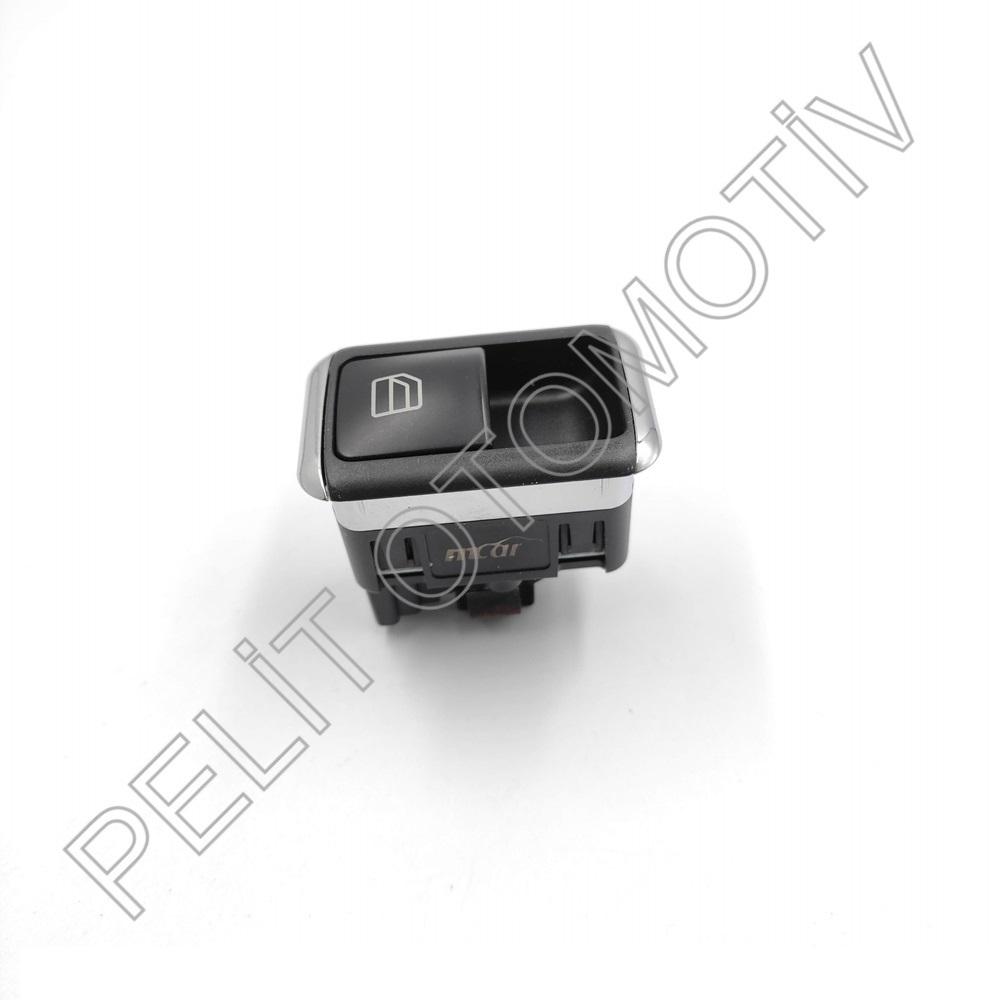 Mercedes 2049058102 Sağ Ön Arka Tekli Cam Düğmesi - 338.98 TL + KDV